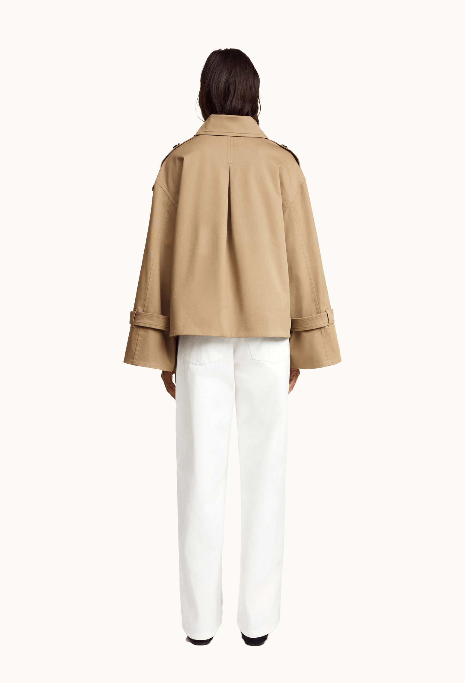 By Malene Birger Alisandra Trench Coat - Fossil | Garmentory