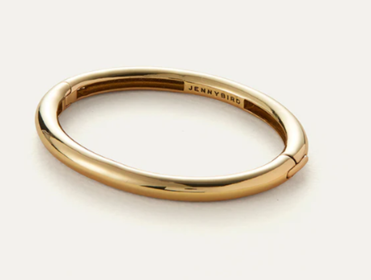 Jenny Bird Gia Bangle - Gold | Garmentory