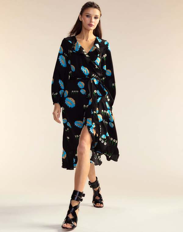Cynthia Rowley Eve Wrap Dress | Garmentory