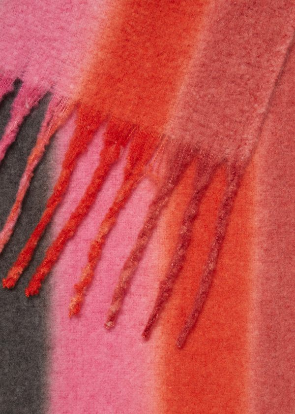 Ichi Chunky Scarf - Red Gradient | Garmentory