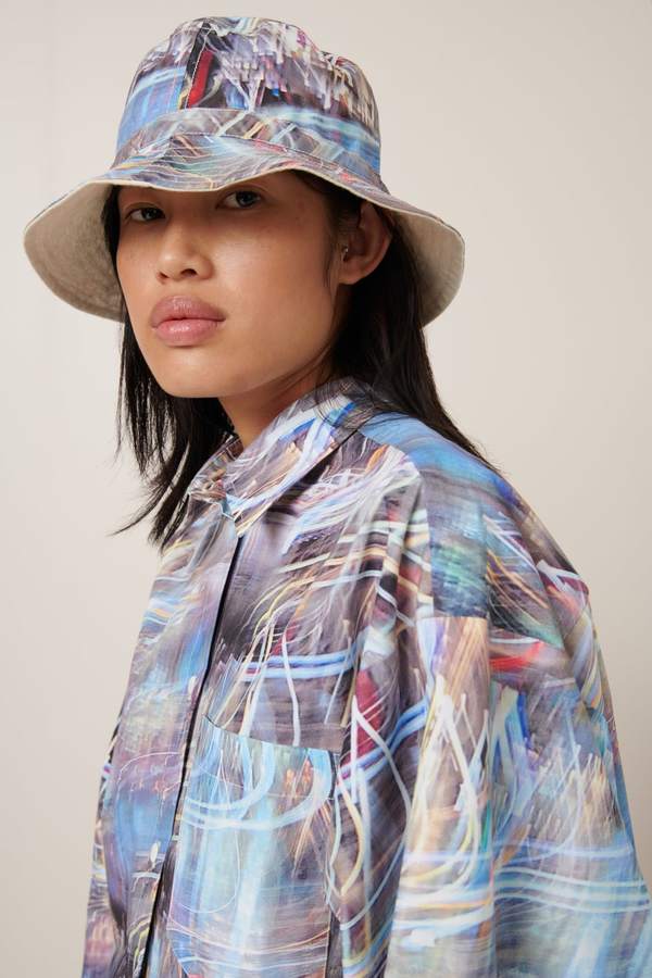 Kowtow Neon Hat - Cityscape | Garmentory