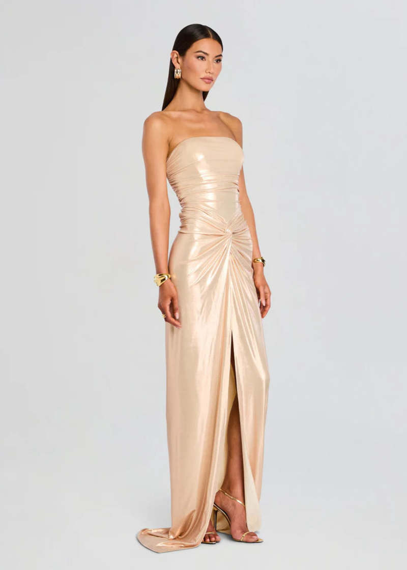 RETROFÊTE Maytal Dress - Latte | Garmentory