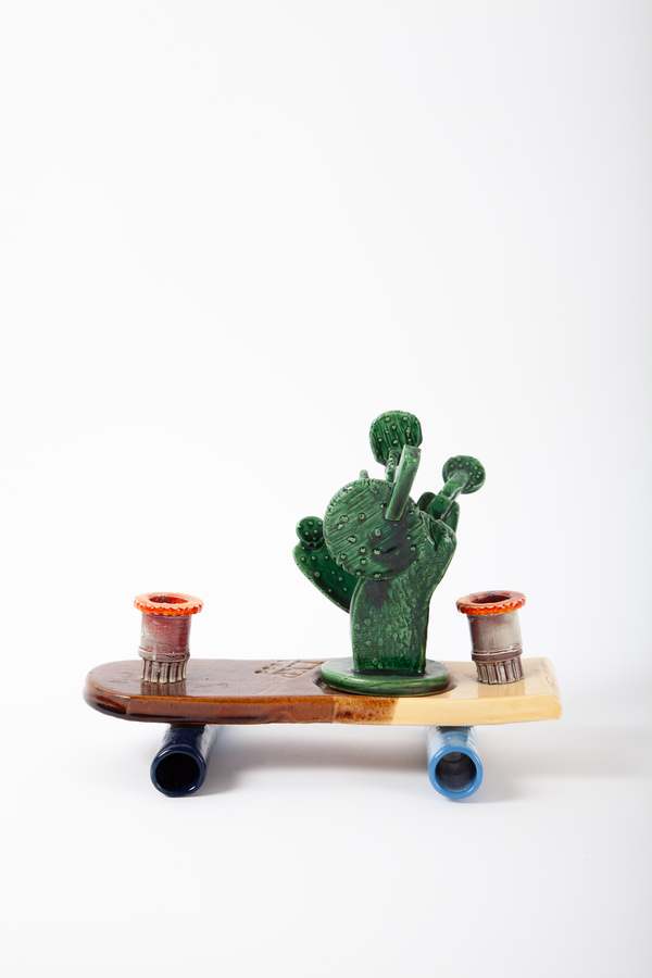 Peter Shire Cactus Candelabra - 2 | Garmentory