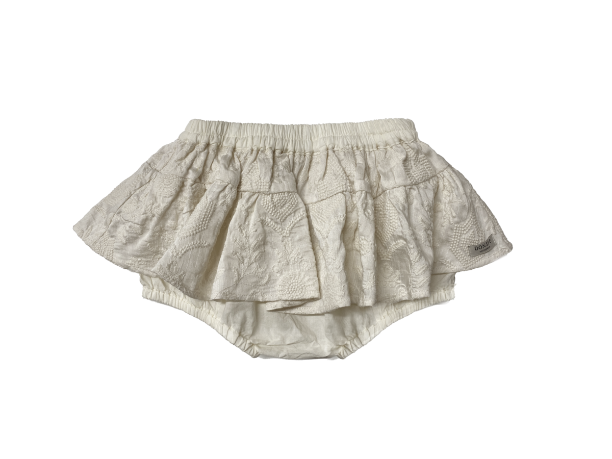 Donsje Lonna Skirt - Warm White Flowers | Garmentory