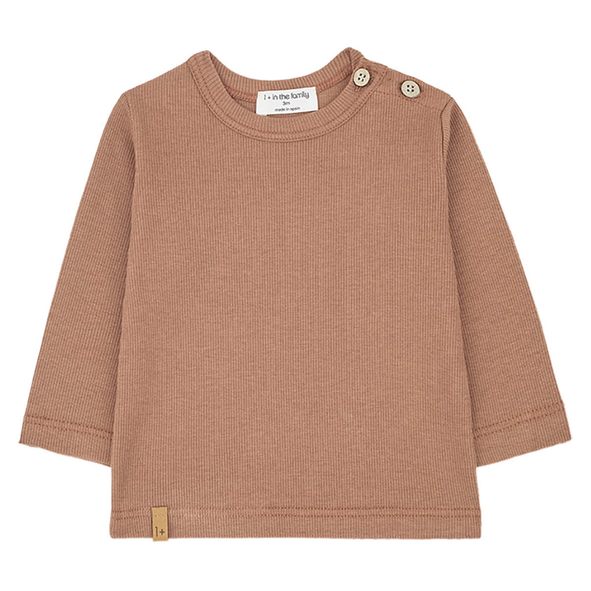 1+ in the Family Clemente T-Shirt - Apricot Pink | Garmentory
