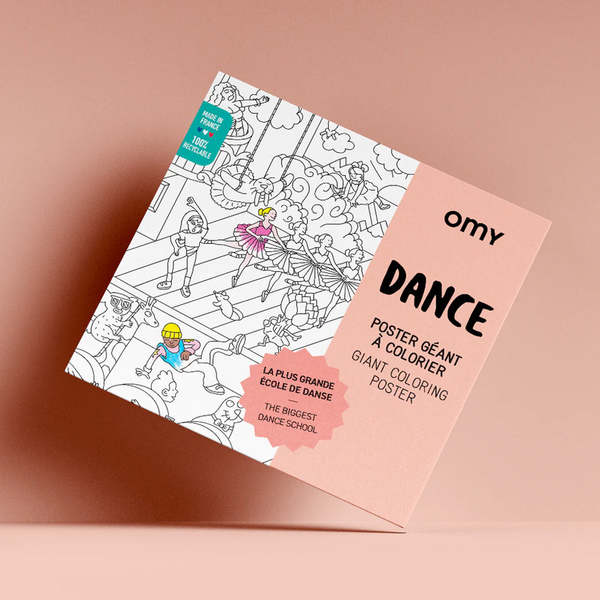Omy Giant Colouring Poster - Dance | Garmentory