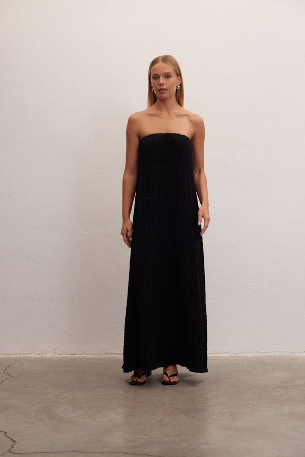 Le Cle Zephyr Dress - Black | Garmentory