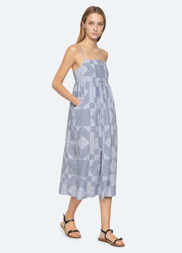 Sea NY Helmi Dress - Blue | Garmentory
