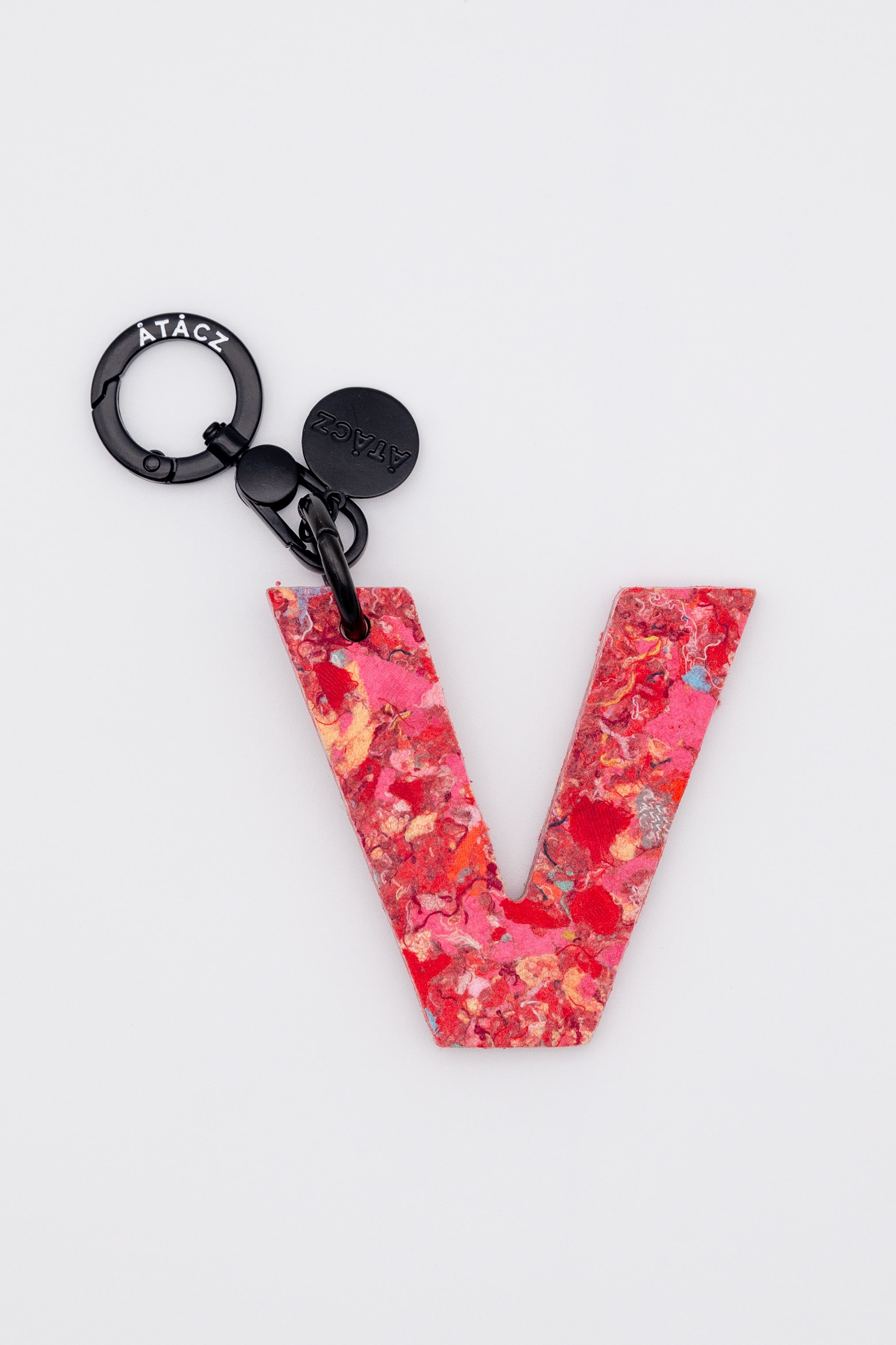 Atacz x Paneco Eco-Friendly Recycled Clothing Key Chain - Red | Garmentory
