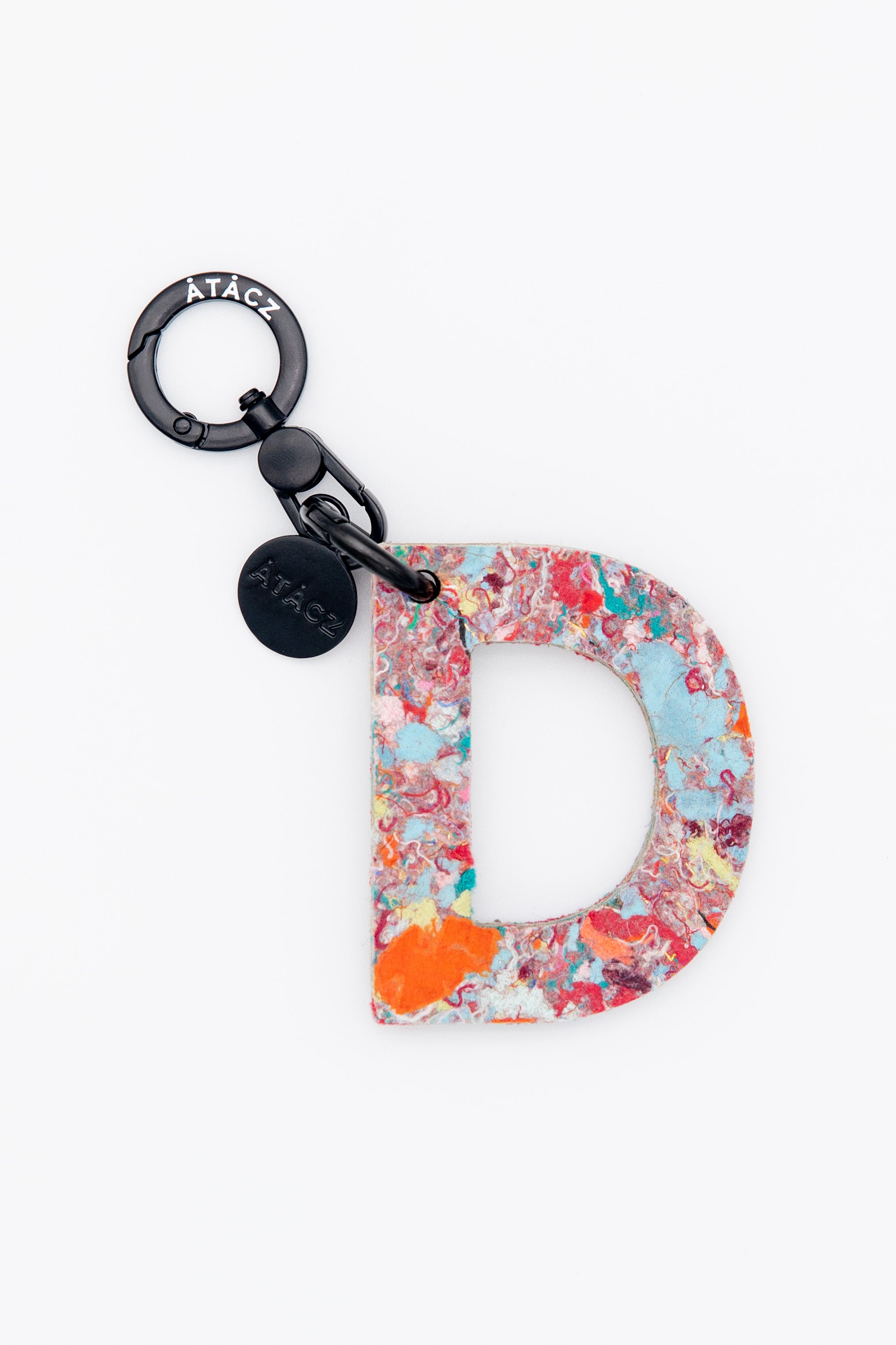 Atacz x Paneco Eco-Friendly Recycled Clothing Key Chain - Pink | Garmentory