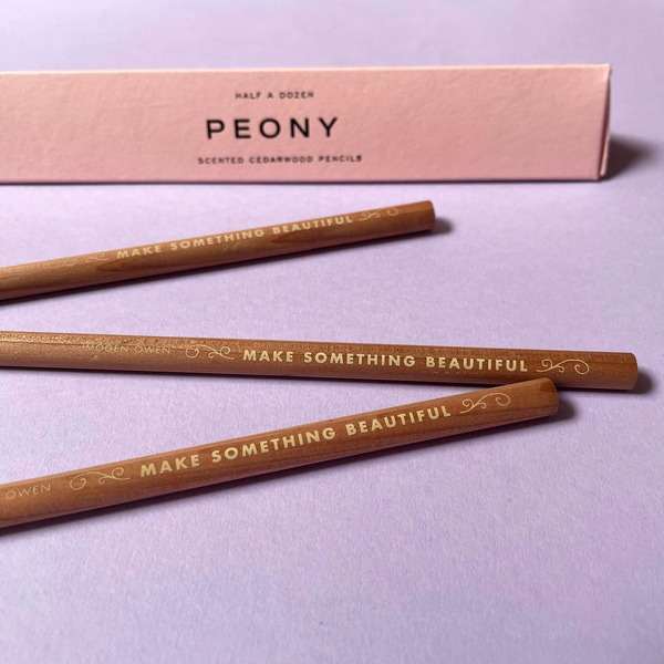 IMOGEN OWEN Peony Scented Pencils | Garmentory