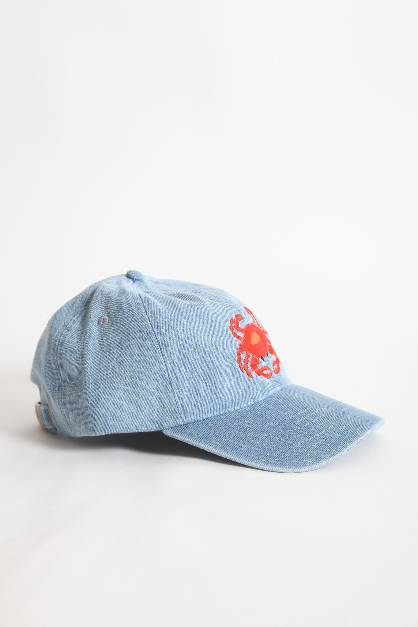 Gravel & Gold Crab Cap - Denim | Garmentory