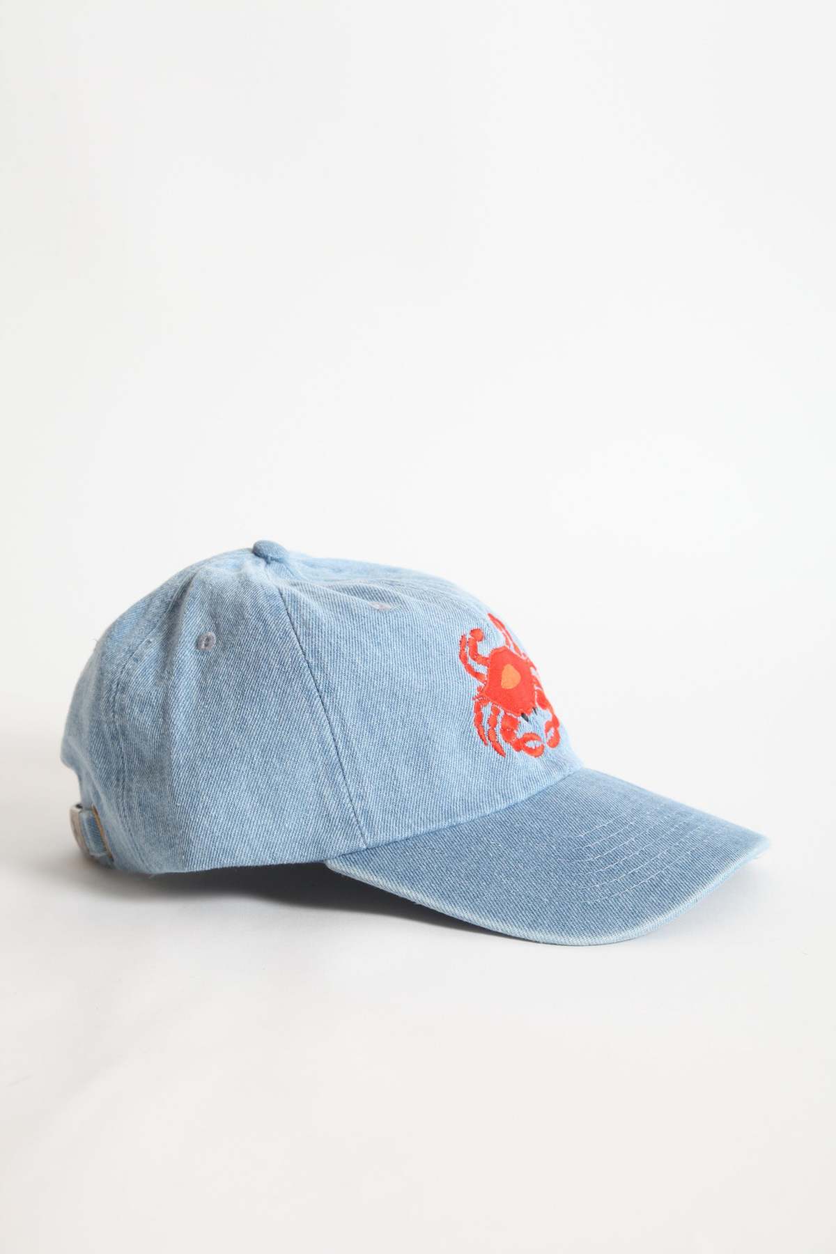 Gravel & Gold Crab Cap - Denim | Garmentory