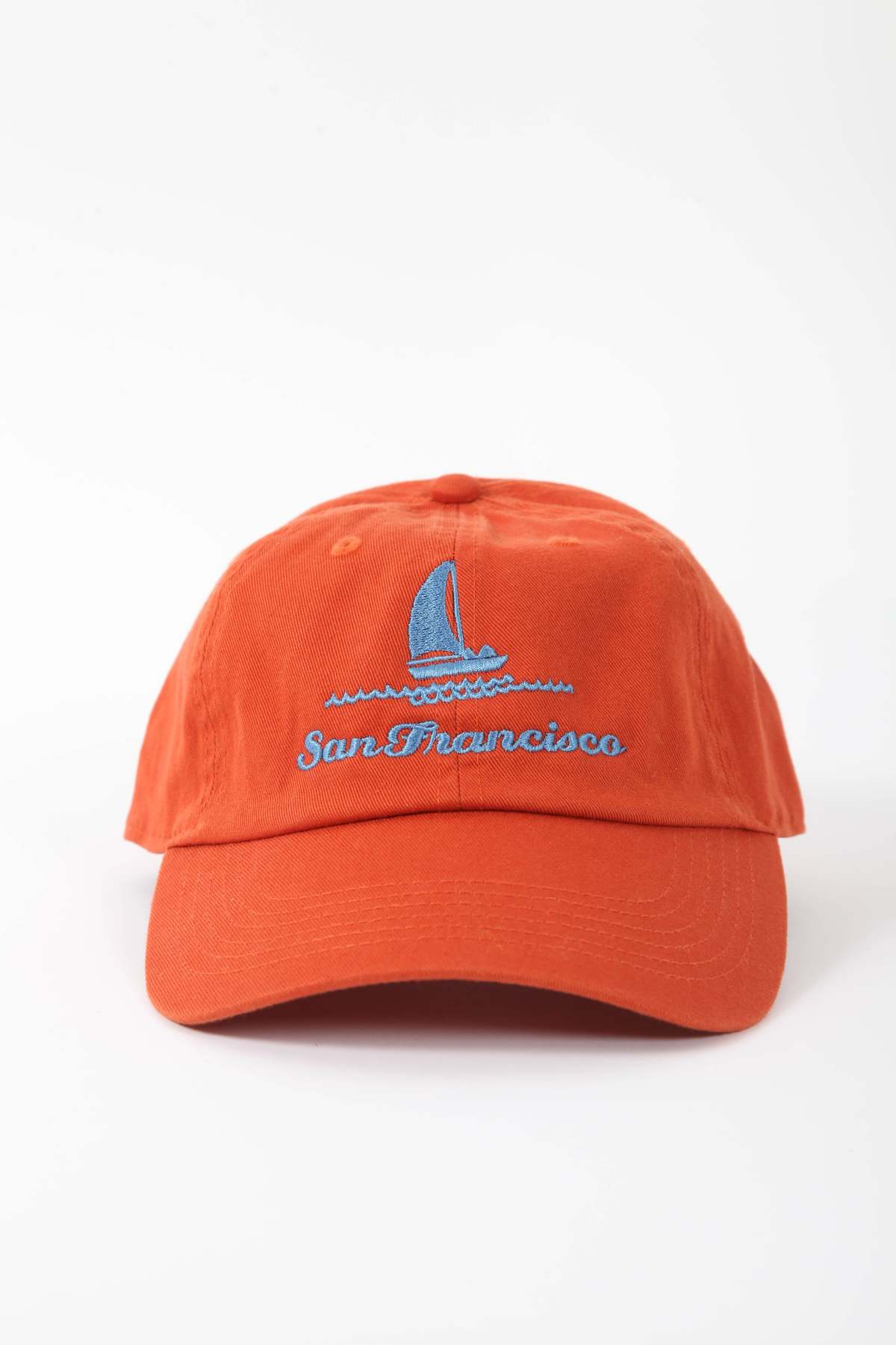 Gravel & Gold Sail Boat Cap - Rust | Garmentory