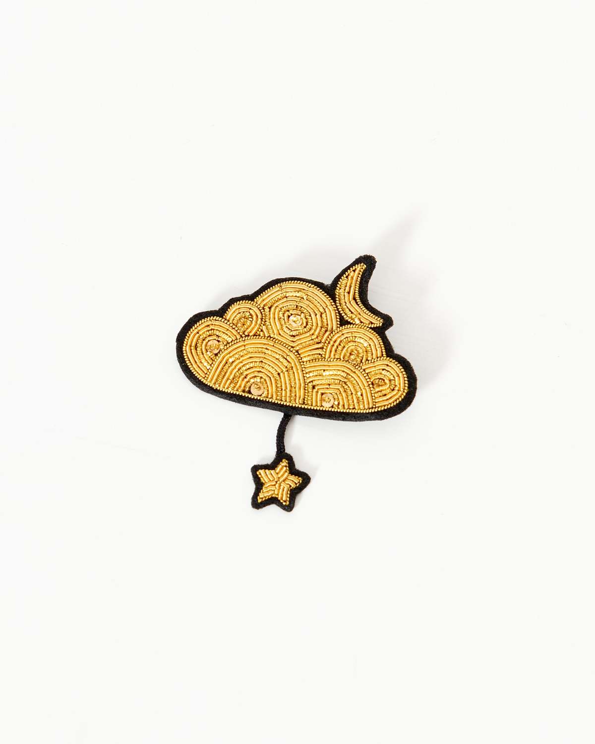 Saint James Gold Cloud Brooch | Garmentory