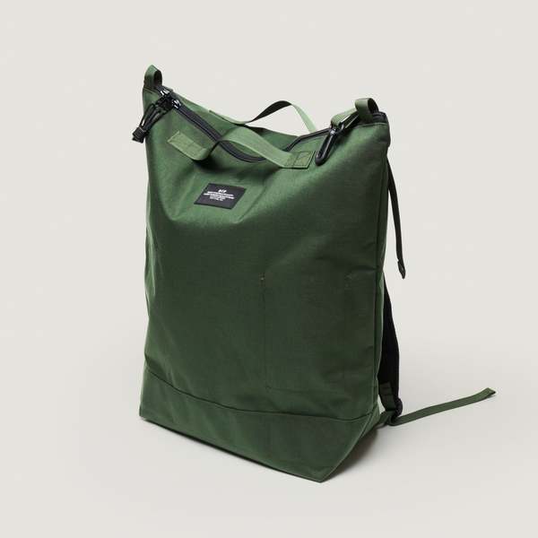 Bags in Progress Zipper Backpack - Olive | Garmentory