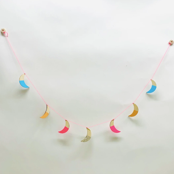 Cosmic Peace Studio Moon Garland - Brights | Garmentory