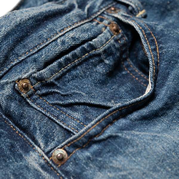 Warehouse & Co. 1101 2nd Hand Series Selvedge Denim - Used Wash Medium ...