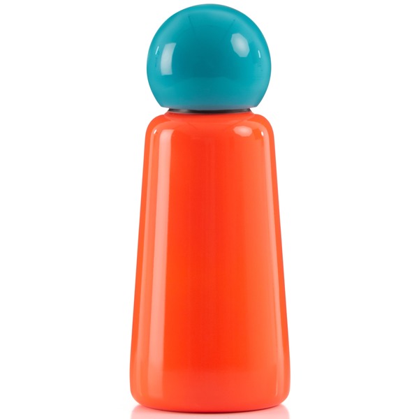 Lund London Skittle Water Bottle - Coral and Sky Blue | Garmentory