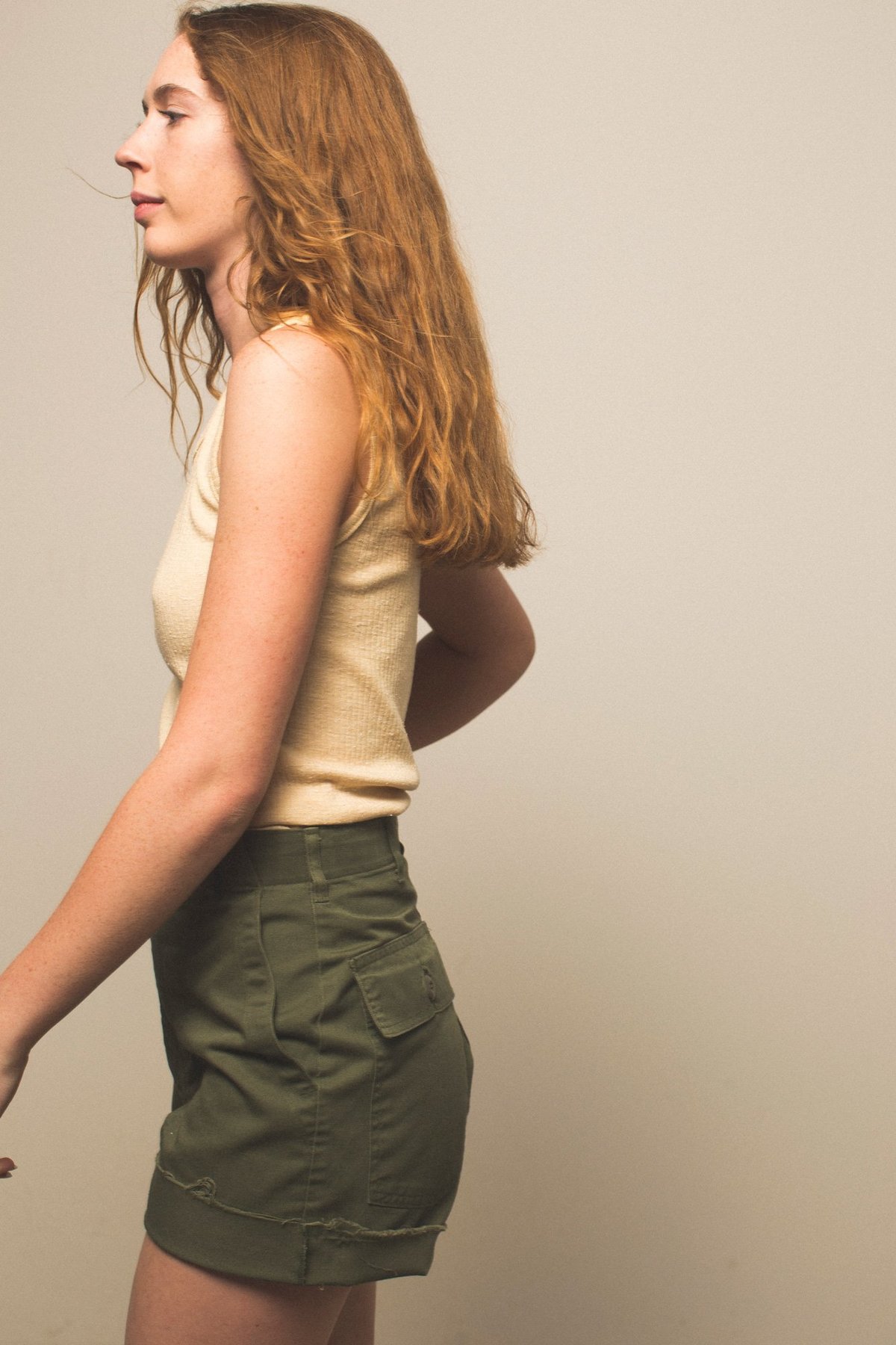 Preservation Vintage Tank - Cream | Garmentory