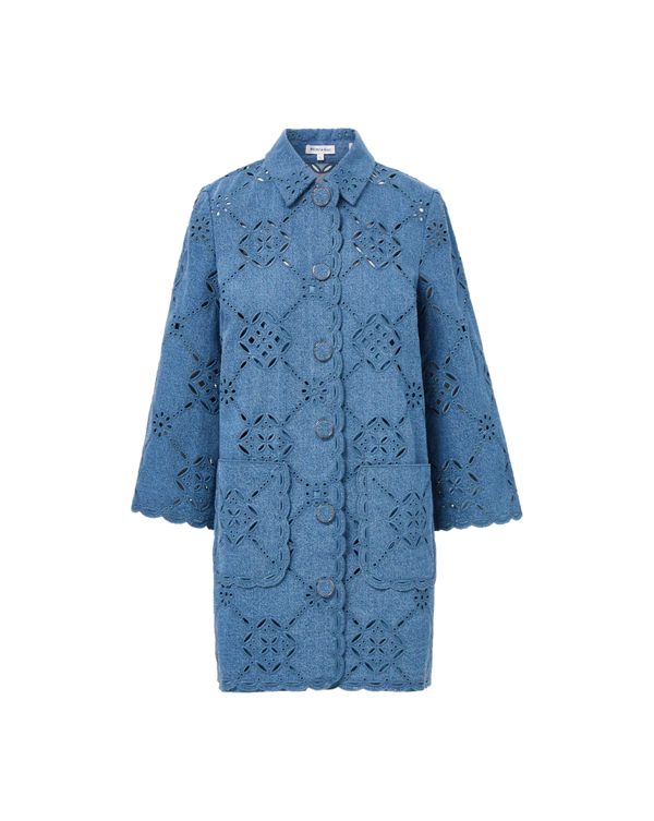 Veronica Beard Erilyn Dress - Sea Glare | Garmentory