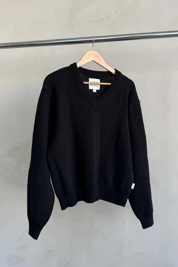Le Bon Shoppe Gabby Cotton Sweater - Black | Garmentory
