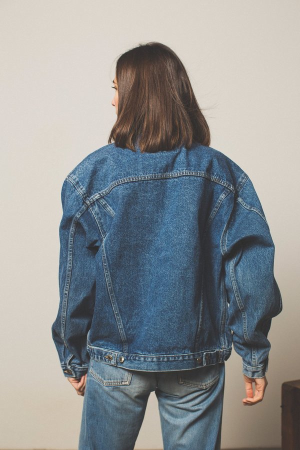 Preservation Vintage Oversized Vintage Denim Jacket | Garmentory