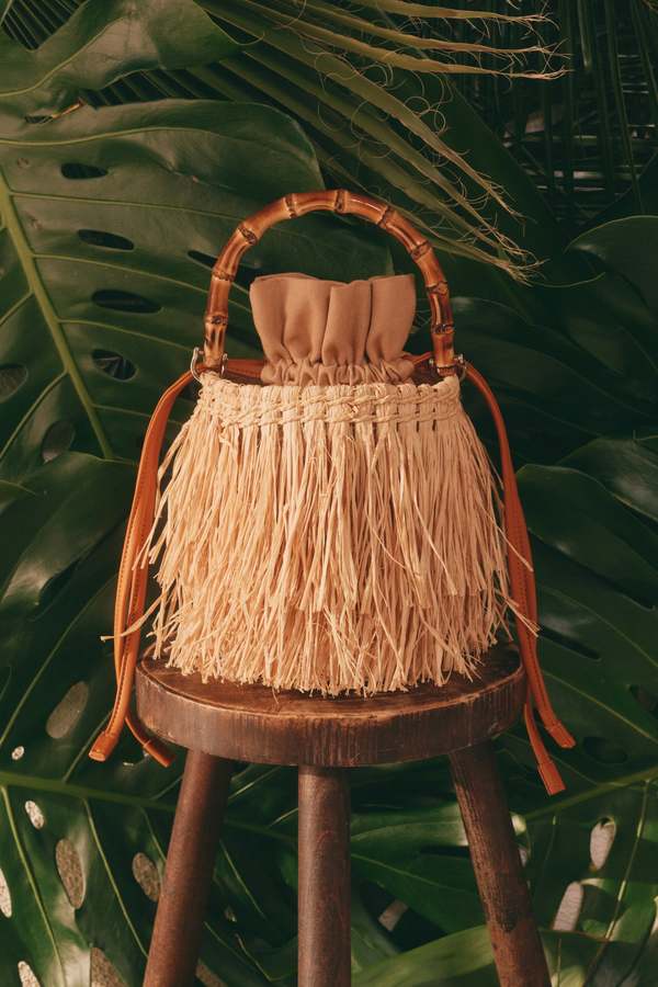 Simon Miller Tiki Fringe Grab Bag - Natural | Garmentory