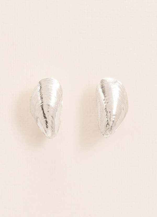 Wouters & Hendrix Mussel Studs - Sterling Silver | Garmentory