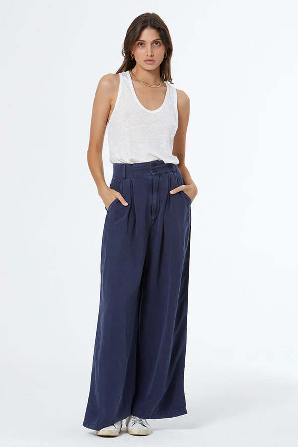 Young Fabulous & Broke Hope Trouser - Vintage Indigo | Garmentory