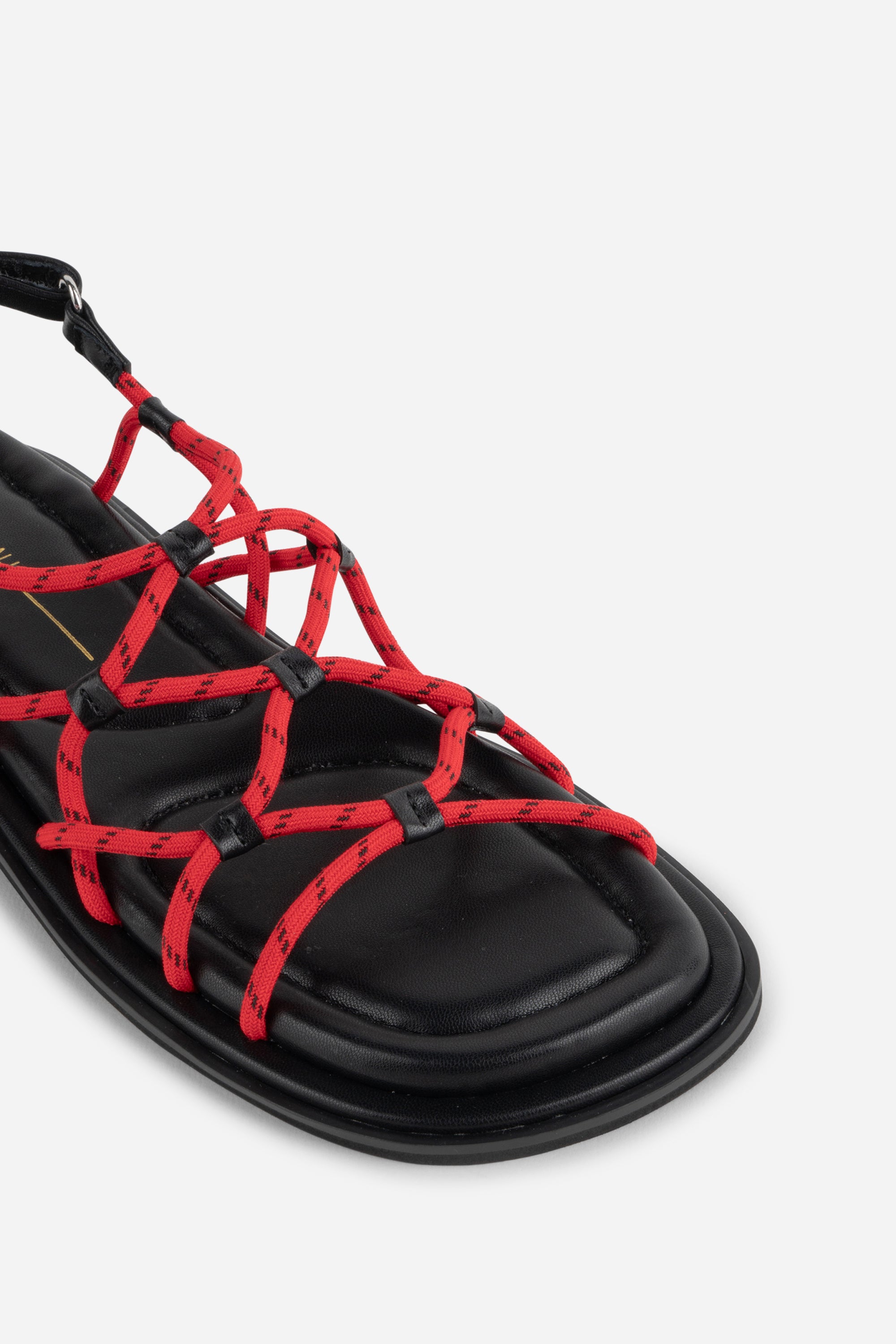 "INTENTIONALLY __________." Lychee Elastic Sport Cord Flat Sandal ...