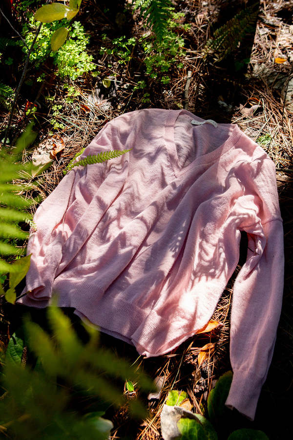 Erica Tanov Anna Alpaca V Neck Pullover - Rose Quartz | Garmentory