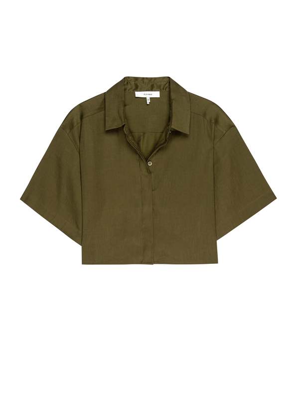 FRAME Denim The Easy Shirt - Juniper | Garmentory