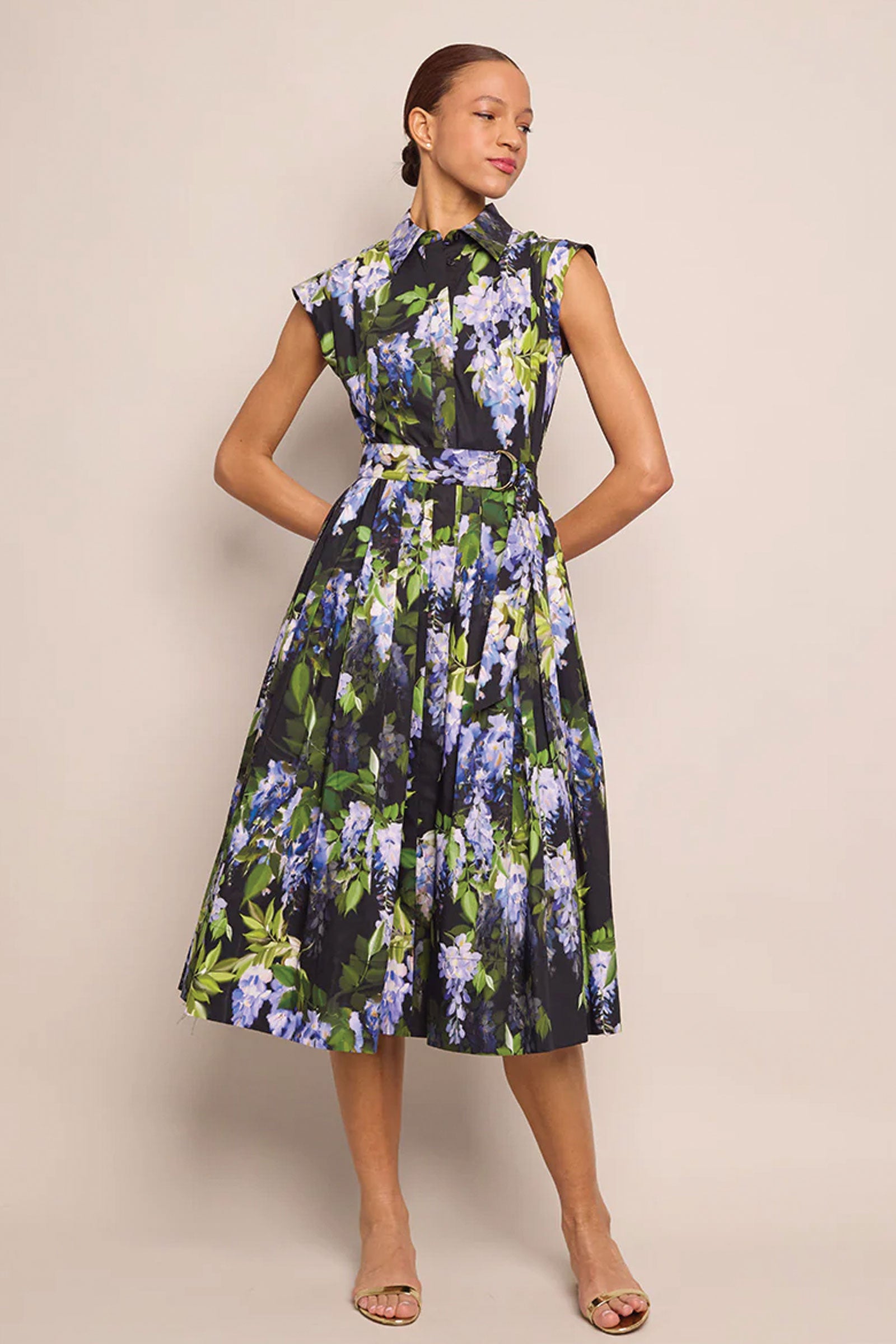 Cara Cara Octavia Dress - Wisteria Black | Garmentory