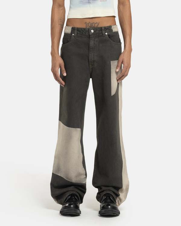 ECKHAUS LATTA Wide Leg Jean - Tile | Garmentory