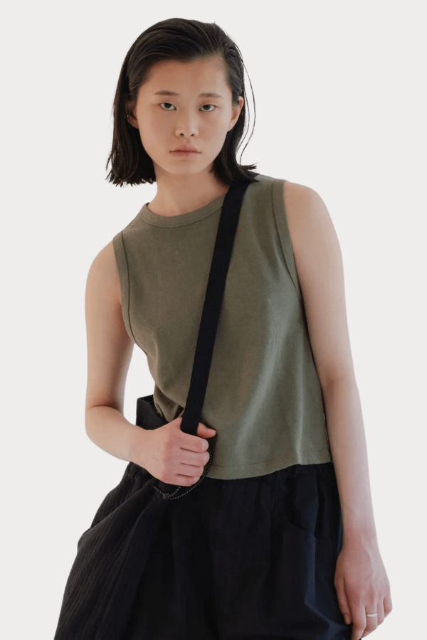 Girls of Dust Johnny Top - Litchen | Garmentory