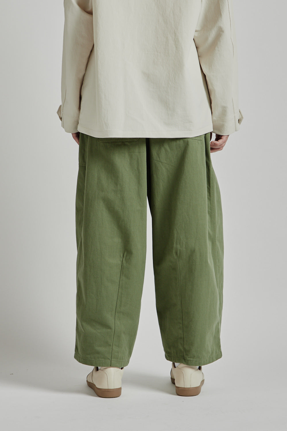 is-ness Balloon Baker Pants - Khaki | Garmentory