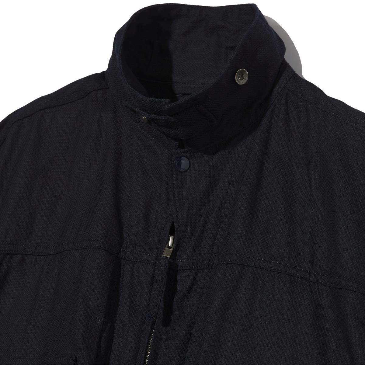 Engineered Garments Trucker Jacket - Dark Navy CL Java Cloth | Garmentory