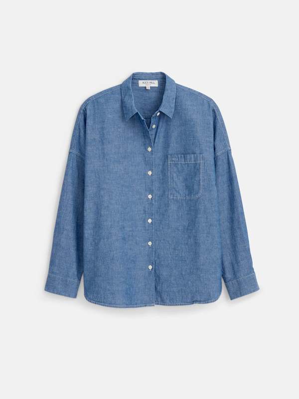 Alex Mill Jo Shirt - Chambray (Rinse Wash) | Garmentory