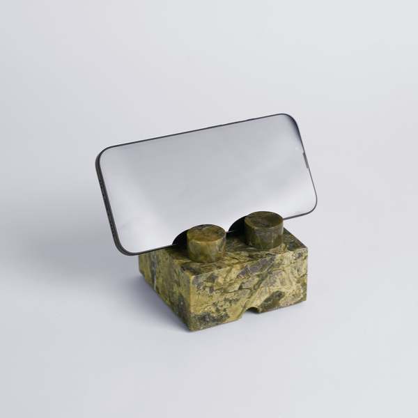 Dar Proyectos Brick Puzzle Phone Stand Holder - Serpentine Green ...