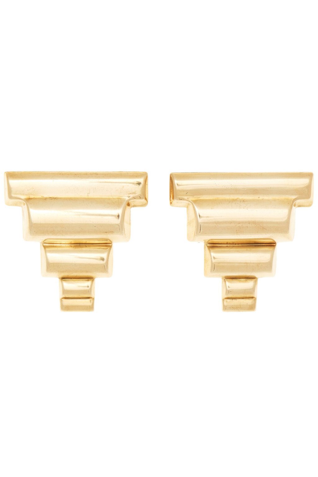 Castlecliff Pyramid Earring | Garmentory