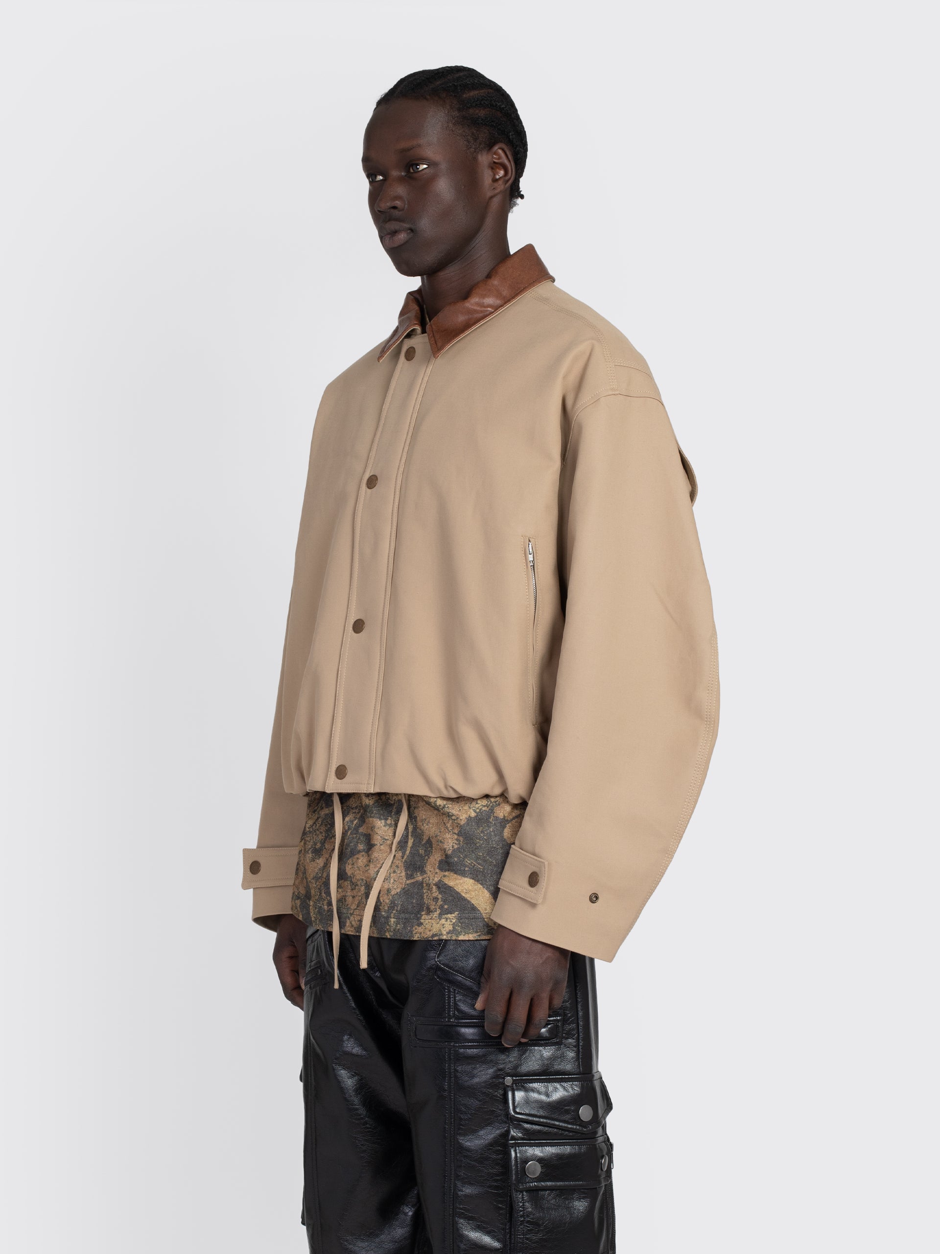 Acne Studios Twill Jacket - Khaki Beige | Garmentory