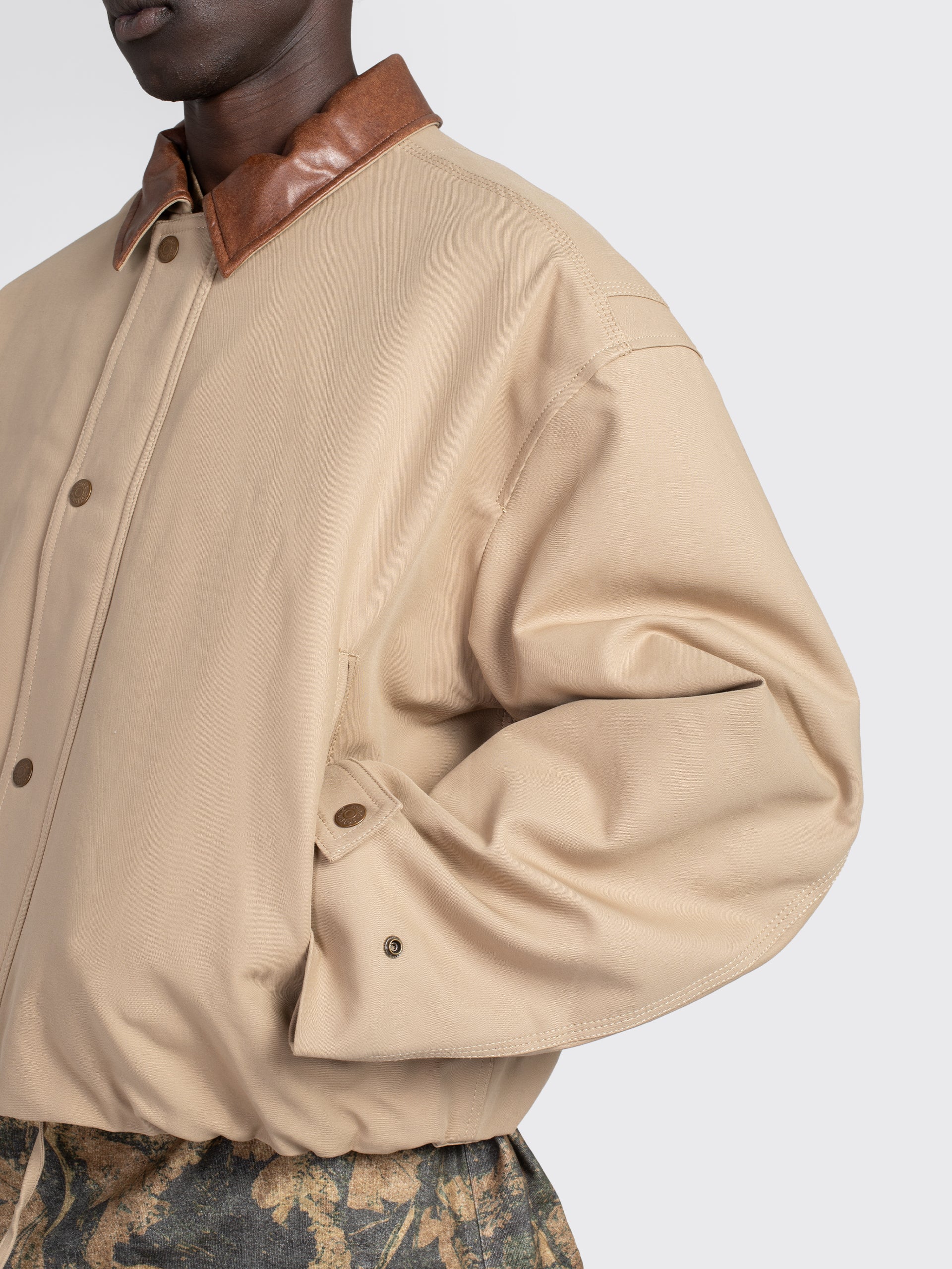 Acne Studios Twill Jacket - Khaki Beige | Garmentory