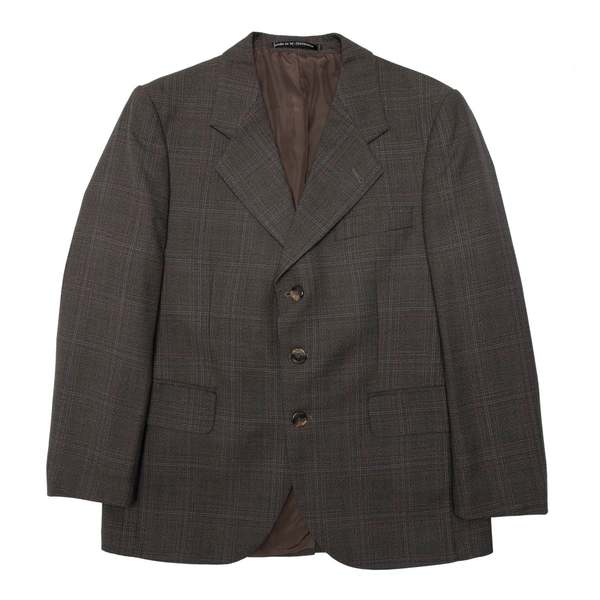 Sundazed 70s Trevira Blend Glen Check Blazer - Brown | Garmentory