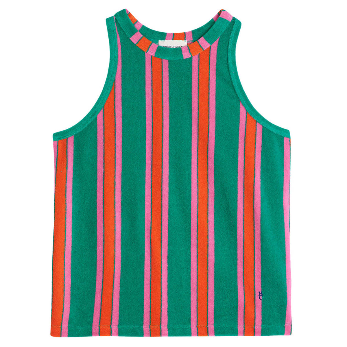 Bobo Choses Striped Terry Tank Top - Multicolour | Garmentory