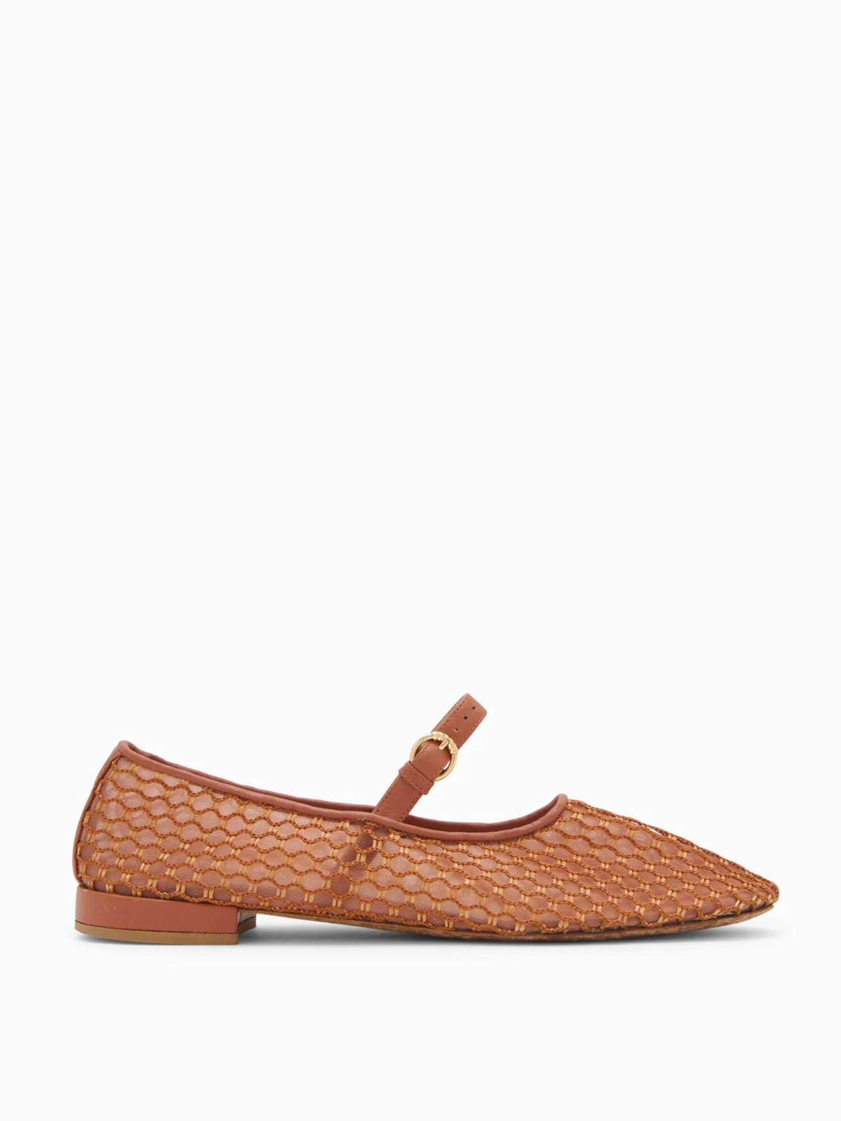 Ulla Johnson Isobel Mesh Ballet Flat - Sierra | Garmentory