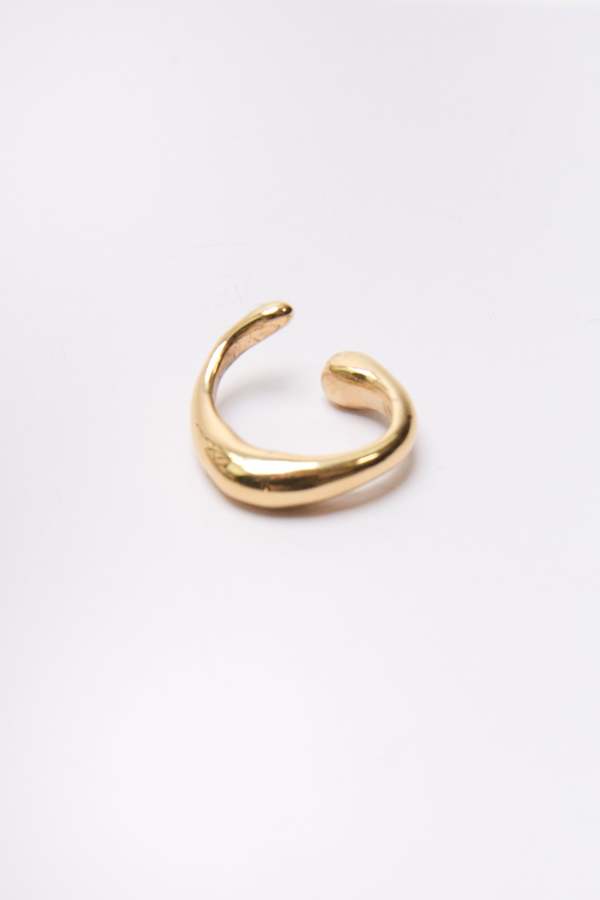 FARIS Vero Ear Cuff - 14K Gold Plated Bronze | Garmentory