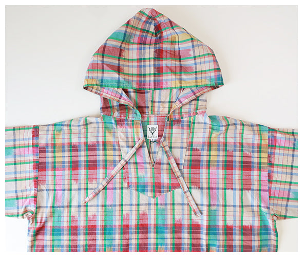 South2 West8 Mexican Parka - Ikat Plaid | Garmentory