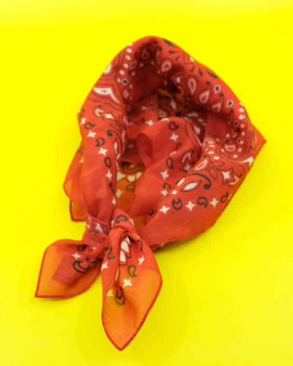 Martine Rose Local Hero Bandana - Red | Garmentory