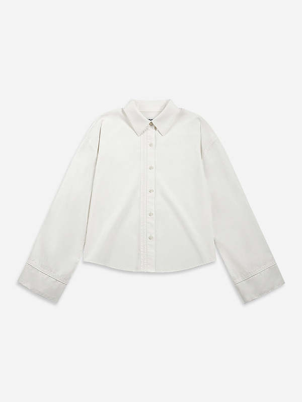 Future Classics Bell Sleeve Boxy Shirt - Offwhite | Garmentory